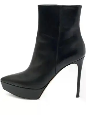 GIANVITO ROSSI Dasha Platform Leather Boots