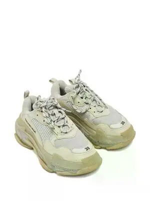 Balenciaga Lace-up Sneakers - Neutrals