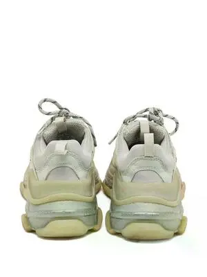 Balenciaga Lace-up Sneakers - Neutrals