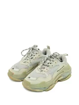 Balenciaga Lace-up Sneakers - Neutrals