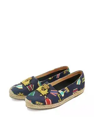 CHRISTIAN LOUBOUTIN Galia Printed Espadrilles