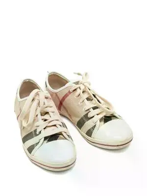 Burberry Nova Check Sneakers
