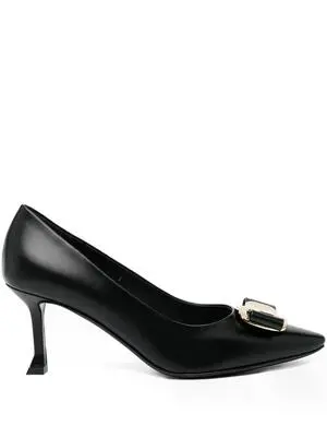 FERRAGAMO 80mm Vara Bow Pumps