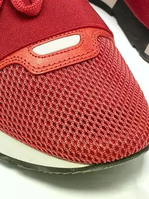 Balenciaga Race Runner Low-top Sneakers - Red