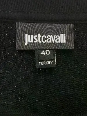 Just Cavalli Lion-embroidered Sweatshirt
