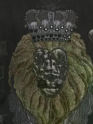 Just Cavalli Lion-embroidered Sweatshirt