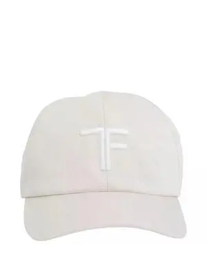 TOM FORD Logo-patch Cap - Neutrals
