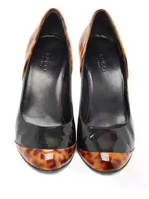 Gucci 75mm Patent-leather Pumps