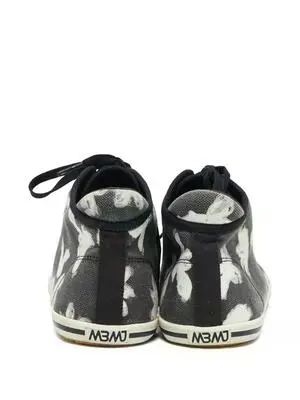 Marc Jacobs Polka Dot Canvas High Top Sneakers
