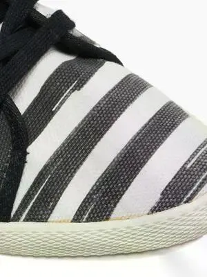 Marc Jacobs Polka Dot Canvas High Top Sneakers