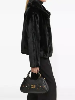 Guess Shawl-collar Faux-fur Jacket