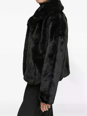 Guess Shawl-collar Faux-fur Jacket
