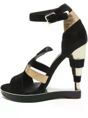 FERRAGAMO 130mm Lexus Panel Platform Sandal