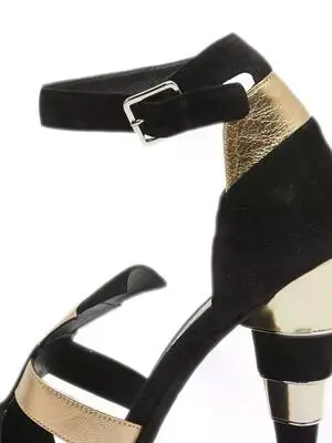 FERRAGAMO 130mm Lexus Panel Platform Sandal