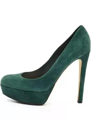 Dior Platform Suede Pumps