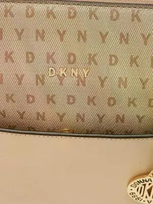 Dkny Monogram Logo-plaque Tote
