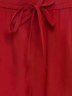 Valentino Garavani Drawstring Silk Trousers