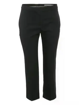 Alexander McQueen Wool Trousers - Black