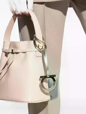 FERRAGAMO Gancini Keyring - Gold