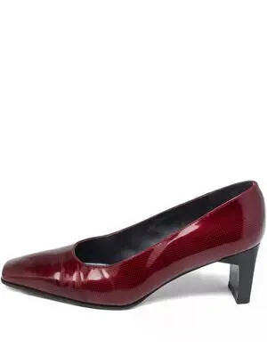 STUART WEITZMAN 60mm Square-toe Pumps - Red