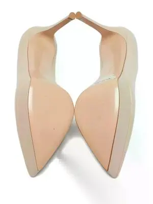 GIANVITO ROSSI Pointed-toe Leather Pumps