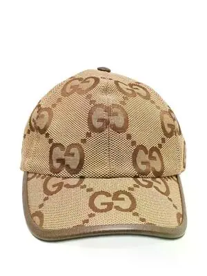 Gucci Gg Pattern Baseball Cap - Neutrals