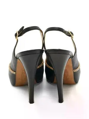 GINA Open-toe Leather Sandals
