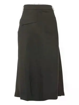 Jacquemus Virgin Wool Midi Skirt