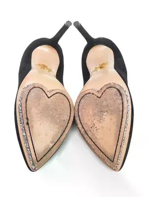 CHARLOTTE OLYMPIA 110mm Suede Pumps