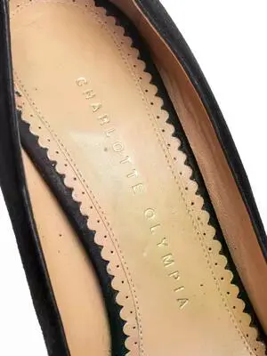 CHARLOTTE OLYMPIA 110mm Suede Pumps
