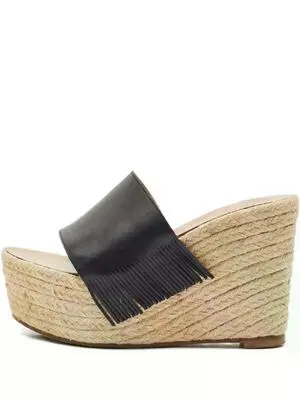 Chloé 110mm Estel Espadrilles - Black