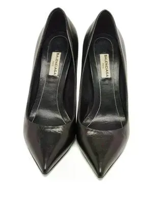 Balenciaga Pointed Leather Pumps