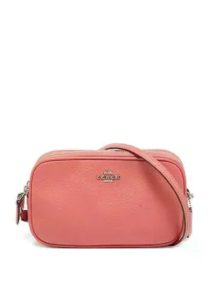 COACH Leather Zip Crossbody Bag
