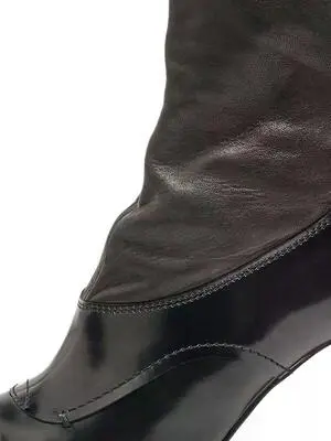 TOD'S 100mm Leather Ankle Boots