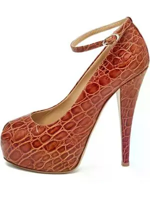 Giuseppe Zanotti Croc Effect Pumps