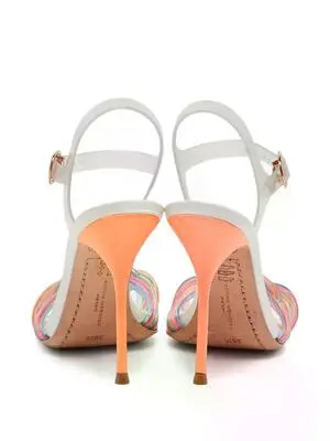 SOPHIA WEBSTER 105mm Knot-detailing Heeled Sandals