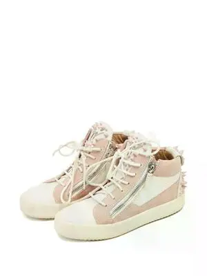GIUSEPPE ZANOTTI Dual-zip High-top Sneakers
