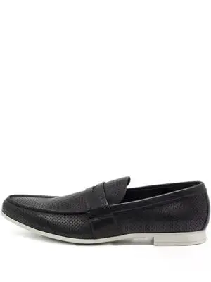 Prada Perforated Loafers