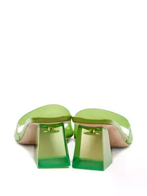 GIANVITO ROSSI Cosmic Square Sandals