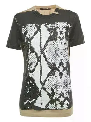 Roberto Cavalli Round Neck T-shirts For Women