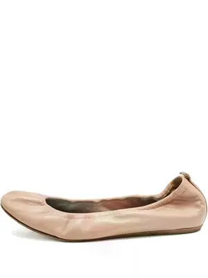 LANVIN Leather Ballerina Flats