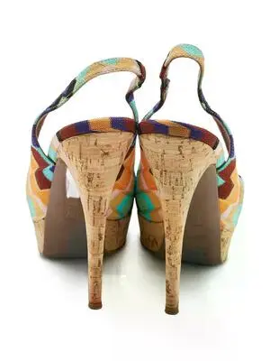 Missoni Slingback Heeled Sandals