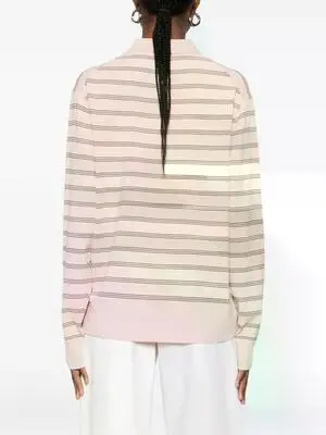 THE GARMENT Madison Striped Polo Top