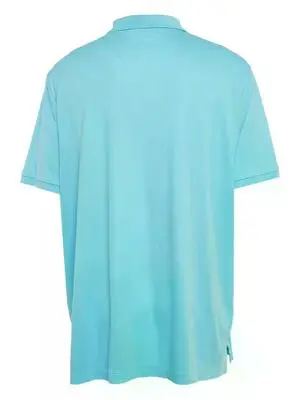 Polo Ralph Lauren Embroidered-logo Polo Top - Blue