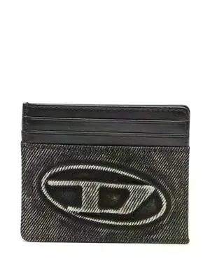 DIESEL® Logo-embossed Card Case - Black