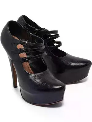 Alaïa Straps Buckle Pumps
