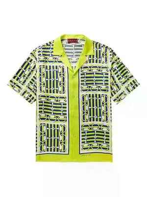 Gucci Printed Bowling Shirt