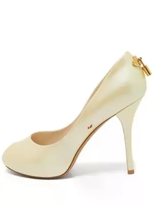 Louis Vuitton Gold Tone Pumps