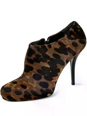 Balenciaga 110mm Leopard-print Booties