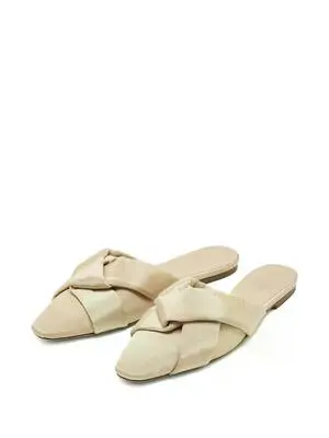 FERRAGAMO Knot Flat Mules